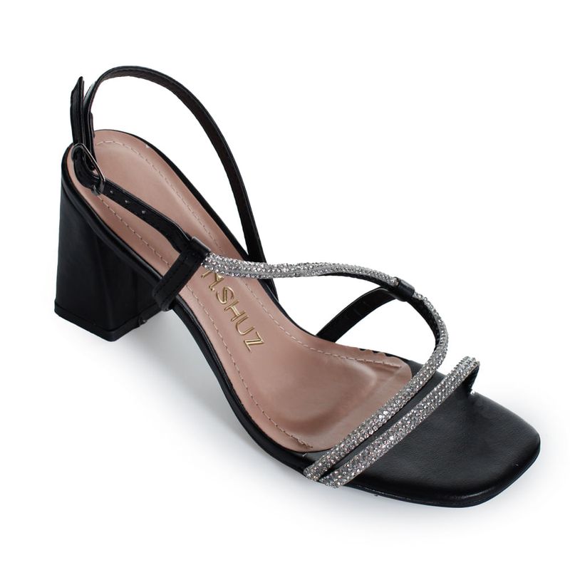 Sandália Salto Grosso M Shuz Star Curves Feminino - Moda feminina e ...