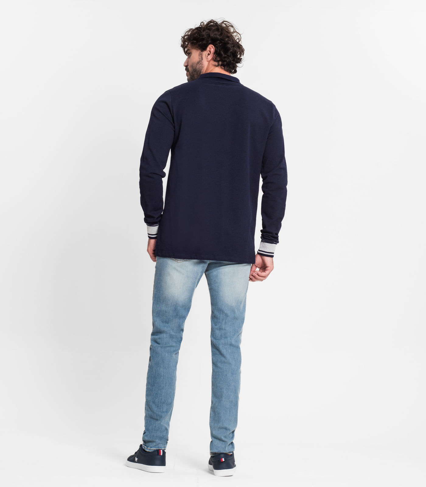 Calça Masculina Slim Jeans Diametro Azul