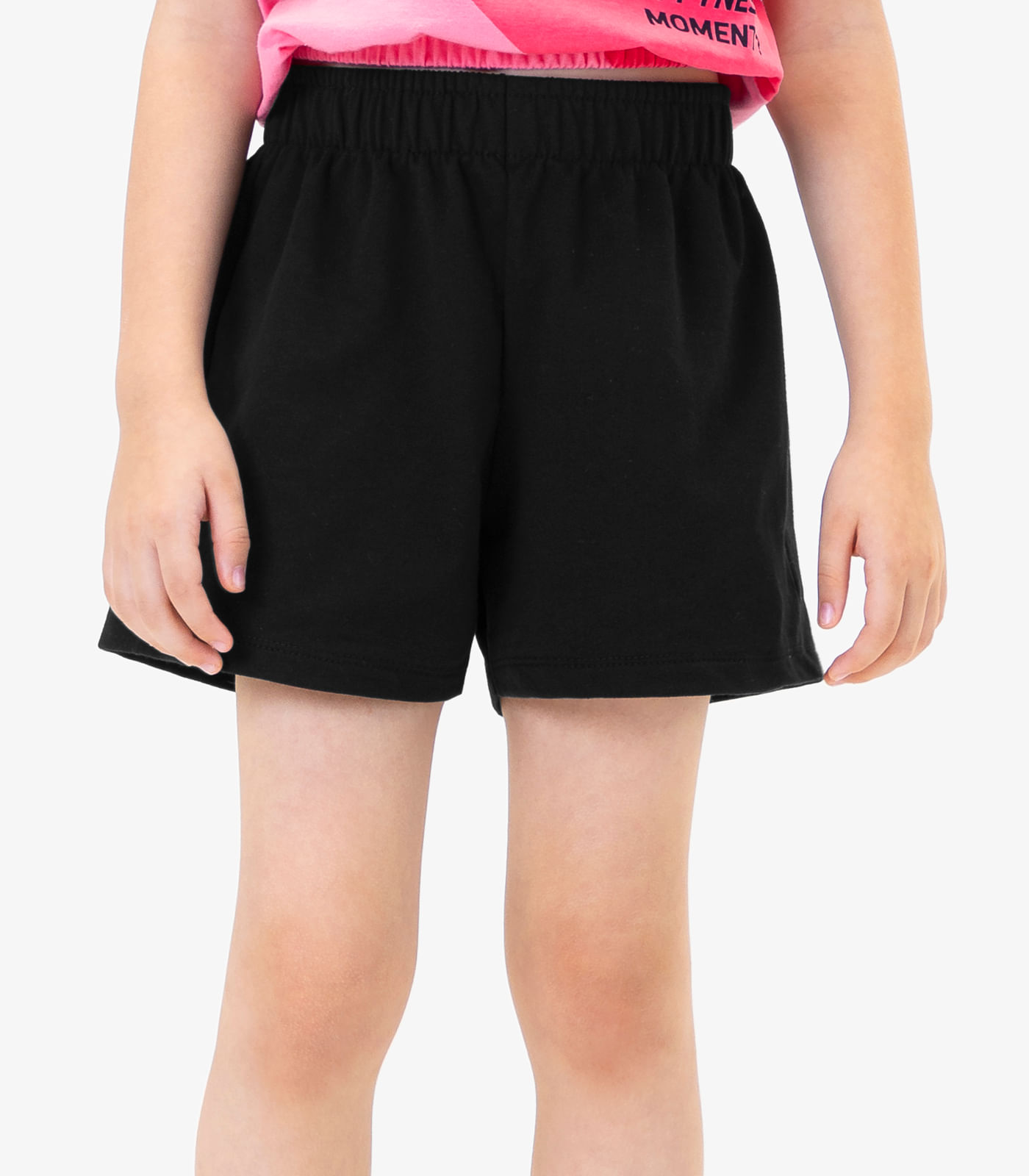 Conjunto Infantil Blusa Com Shorts Rovi Kids Rosa - Moda feminina e ...