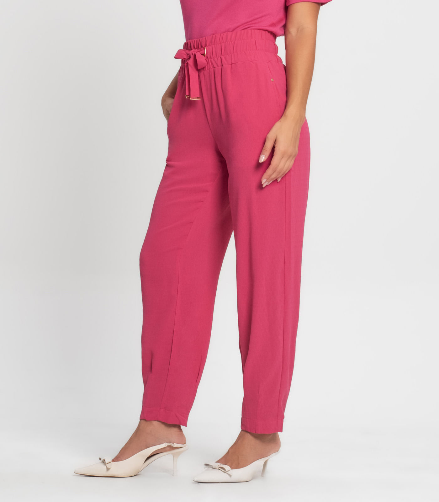 Calça De Poá Light Feminino Endless Rosa