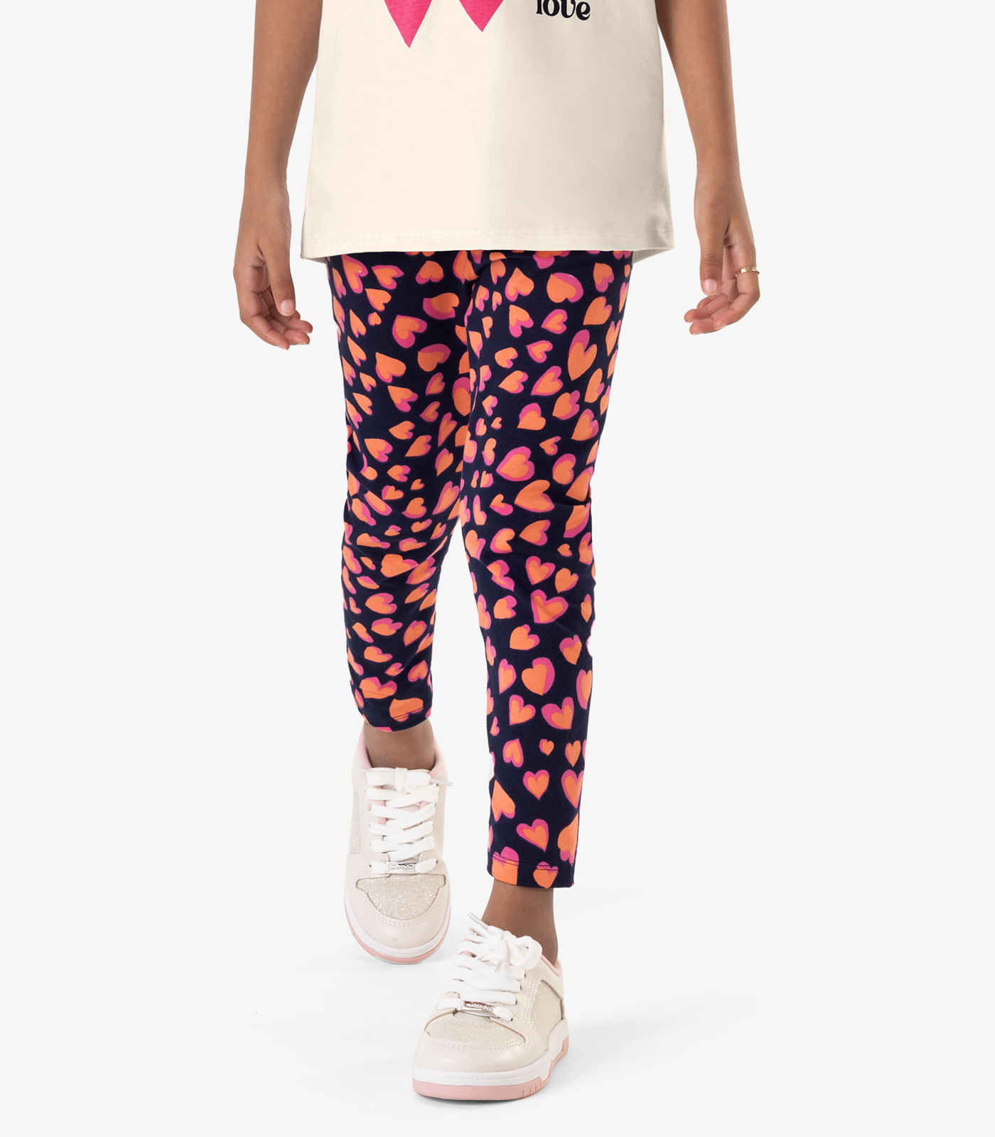 Conjunto Infantil Blusa Com Legging Rovi Kids Bege - Moda feminina e ...