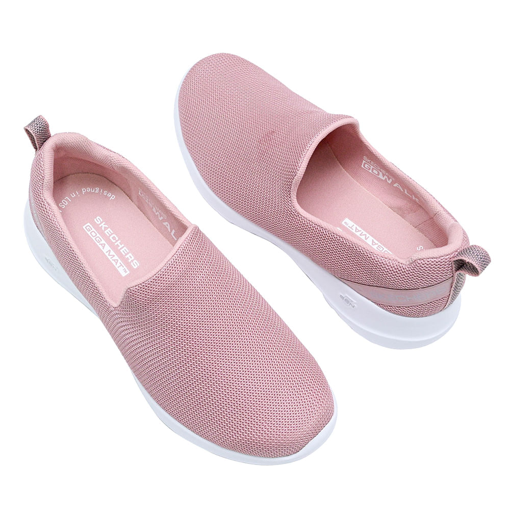 Tênis Esportivo Skechers Go Walk Joy Rosa Feminino