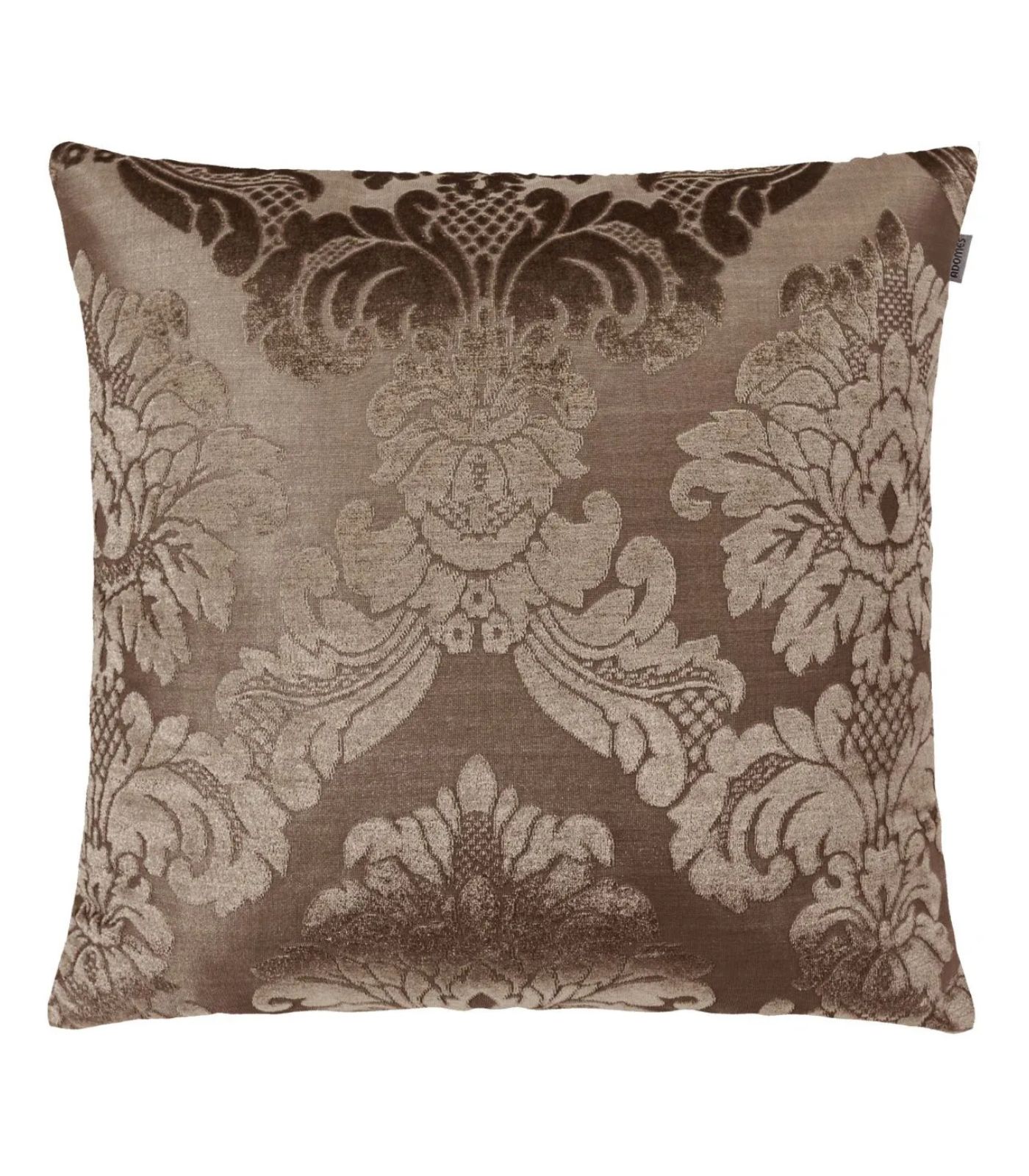 Capa De Almofada Medalhão Classic Adomes Marrom
