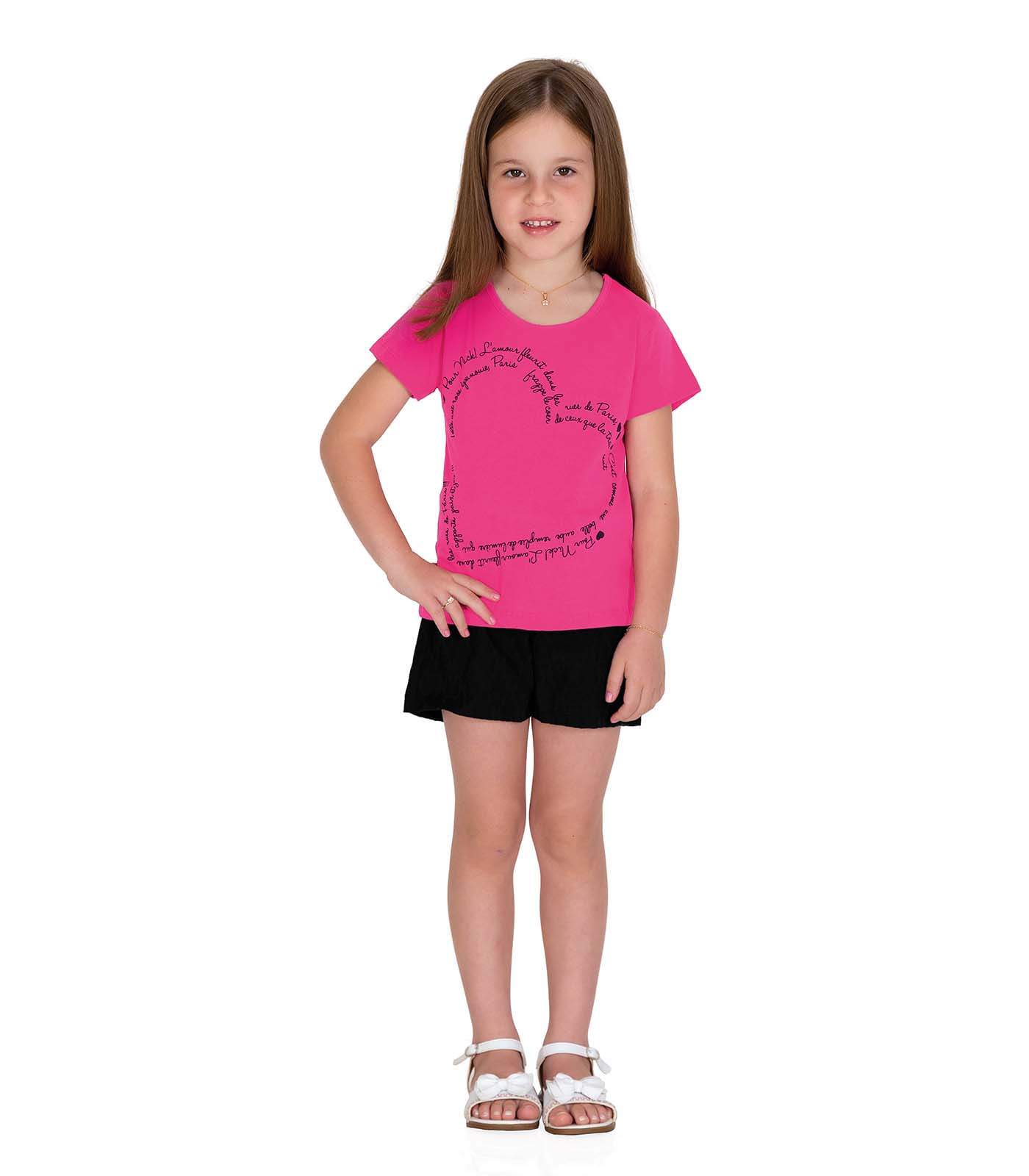 Conjunto Blusa com Shorts da Trick Nick Rosa - Moda feminina e ...